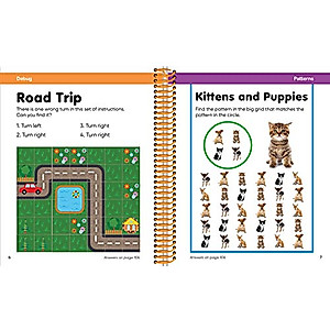 Brain Games STEM - Get Ready to Code: Picture Puzzles for Growing Minds (Workbook for Kids 3 to 6)