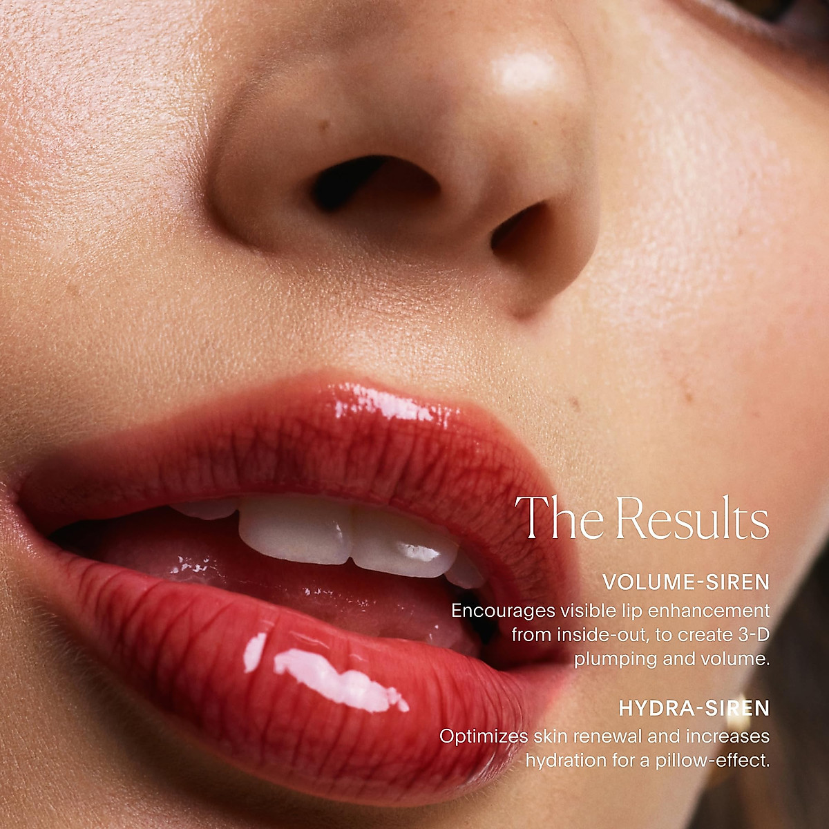 U Beauty The PLASMA Tinted Lip Compound Anti-Wrinkle & Anti-Aging Treatment - Shimmery Plumping Lip Gloss with Hyaluronic Acid, Shea Butter, Salicylic Acid & Peptides to Deeply Hydrate,Cassis - 15 mL