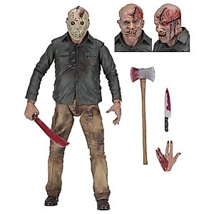 NECA - Friday The 13th - 1/4 Scale Action Figure - Part 4 Jason, 7"