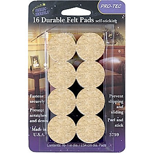 Magic Mounts Miller Studio 3759 Heavy Duty Felt Pads-6, Multi-Color