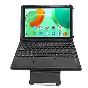 CUIFATI 2 in 1 Tablet 10.1 Inch Octa Core Processor FHD Screen 8GB RAM 256GB ROM 5G WiFi Support 4G Network Fast Charging Tablet with Keyboard,Green (US Plug)