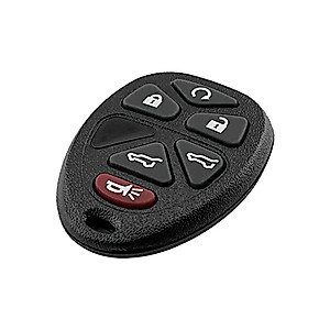 Keyless Remote Start Car Key Fob with Ignition Key fits 2007-2014 Chevy Tahoe Suburban / 2007-2014 Cadillac Escalade / 2007-2014 GMC Yukon OUC60270, OUC60221 (Pack of 2)