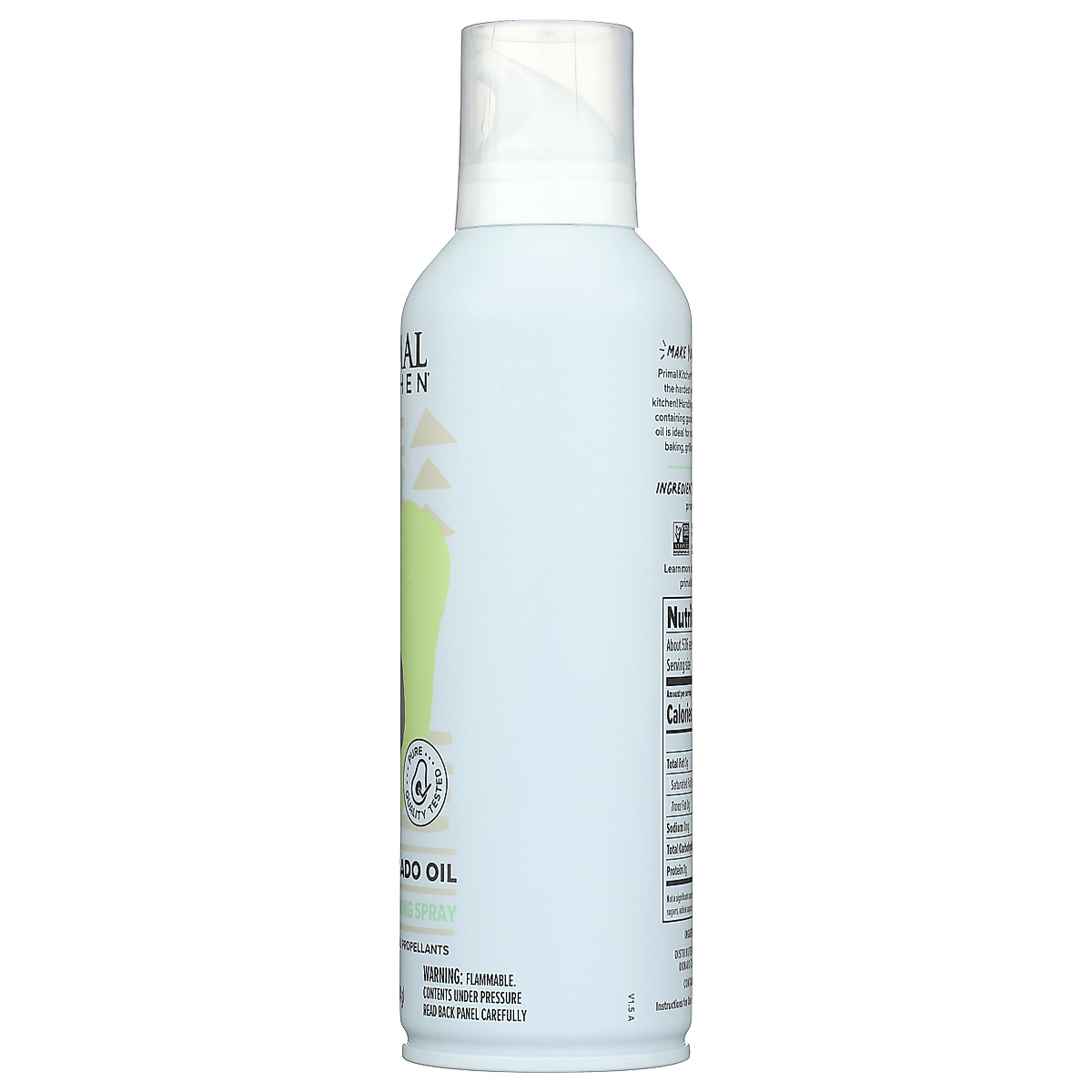 Primal Kitchen Avocado Oil Spray, Whole 30 Approved & Cold Pressed, 1 Can - 4.7 Ounce