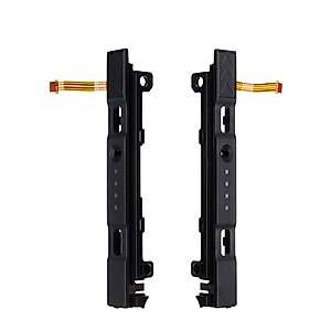 Left Right Slide Rail Replacement Slider Rail with Sensor Flex Cable for Nintendo Switch Joy Con Controller L R Switch Middle Button Holder