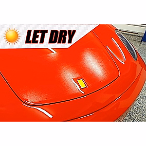 Road Warrior Plus Paint Protection Film - Temporary Roll-On Automotive Exterior Protector from Rocks, Scratch and Chips - Coating Applies White, Dries Clear 16oz Kit