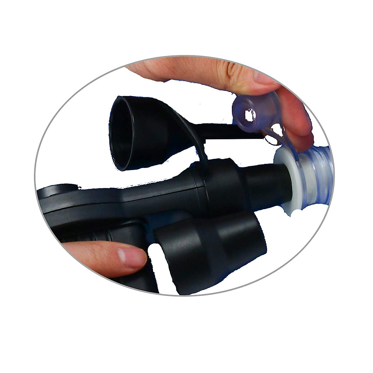 NovelBee Back Flocking Surface Car Travel Inflatable Mattress Air Bed Camping with 2 Air Pillows,Inflatable Pump and Handbag (Black)