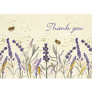 Lavender & Honey Thank You Notes (Stationery, Note Cards, Boxed Cards)
