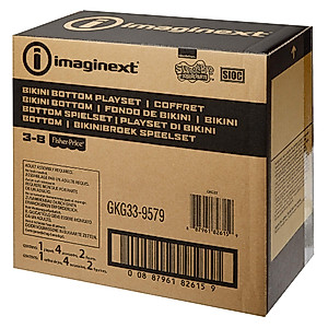 Fisher-Price Imaginext SpongeBob Bikini Bottom Playset, Preschool Toy for Kids 3 Years and Up