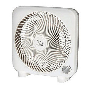 Polar Aire 11.18 in. H x 9 in. Dia. 3 speed Electric Box Fan