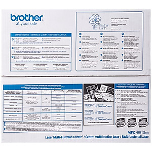 Brother Printer MFC8910DW Wireless Monochrome Printer with Scanner, Copier and Fax, Amazon Dash Replenishment Ready