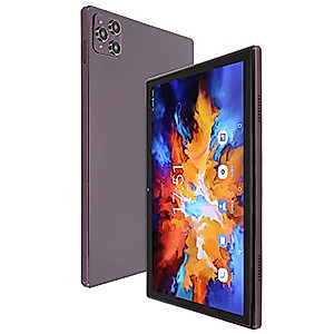 Honio 4G Calling Tablet, 100-240V 8GB 128GB 1920x1200 Resolution Octa Core Processor 10.1 Inch Tablet for Android 11 Burning (US Plug)