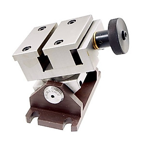 HHIP 3900-2625 Mini Precision Tilt/Swivel Vise, 2.25" Width x .781" Height Jaw, .531" Jaw Opening (Pack of 1)