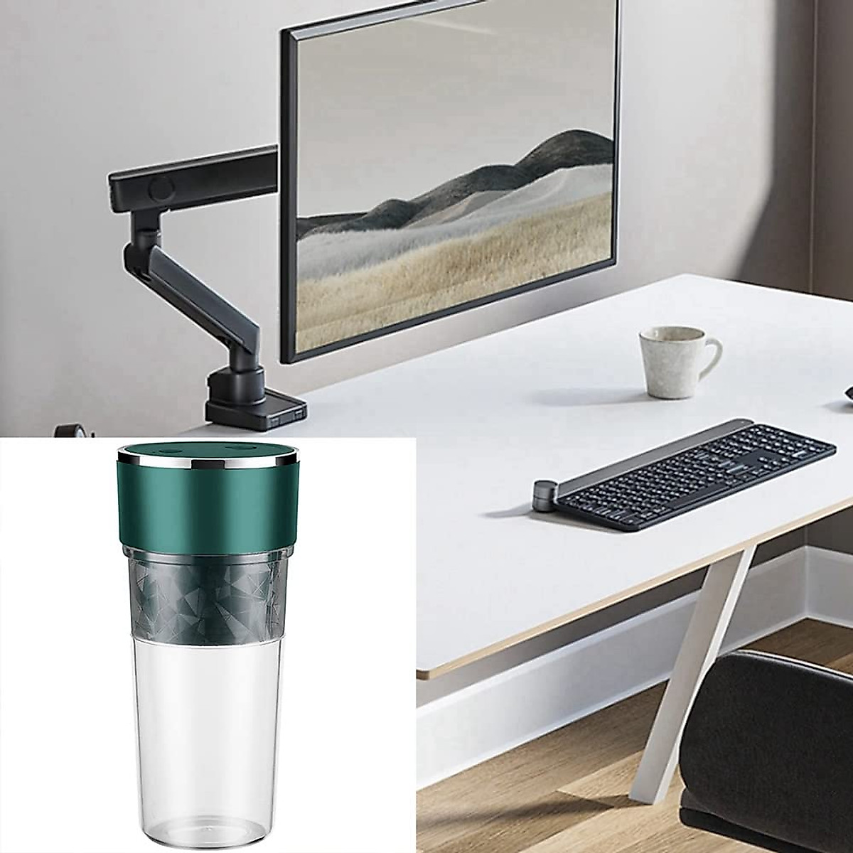 ESSISH USB Electric Safety Juicer Cup Juicing Mixing Ice Blenders Mixer Waterproof Portable Rechargeable Mixer