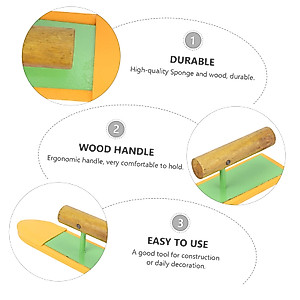 jojofuny Trowel Tiles Cleaner Caulk Scraper Handle Scraper Bricklayer Construction Tool Gap Scraper Caulking Scraper