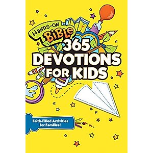 Hands-On Bible 365 Devotions for Kids: Faith-Filled Activities for Families