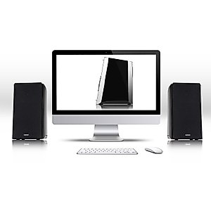 Edifier R2000DB Active Bluetooth Bookshelf Speakers - Optical Input - 2.0 Wireless Near-Field Studio Monitor Speaker - 120 Watts RMS with 5″ Large Woofer – Black