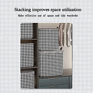 MUMICO Portable Clothes Storage Bag - Large Capacity Wardrobe Sorting Storage Box with Double Zipper Closure & Reinforced Handle, Versatile Foldable Lightweight Winter Cup Storage Box