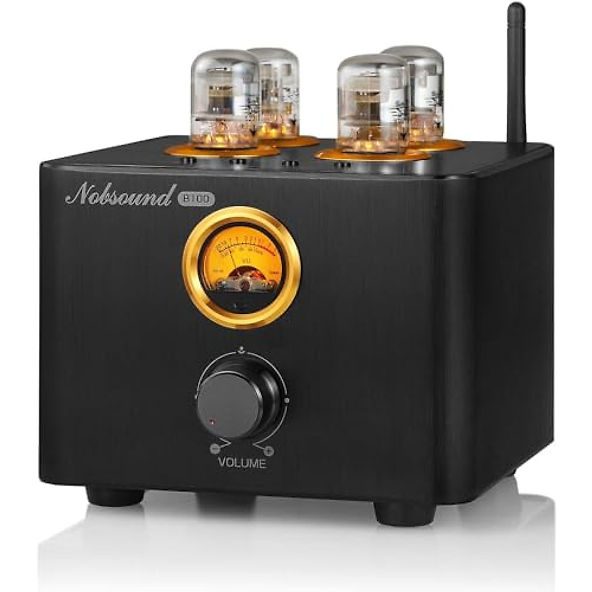 Nobsound B100 Bluetooth 5.0 Tube Amplifier USB DAC Coax/Opt Integrated Power Amp