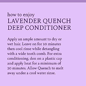 Camille Rose Lavender Quench Deep Conditioner, 8 oz