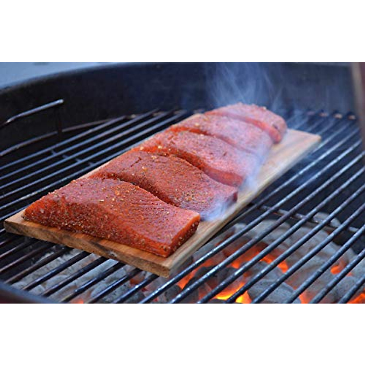 6 Pack Cedar Grilling Planks for Salmon and More. Sourced and Made in The USA.
