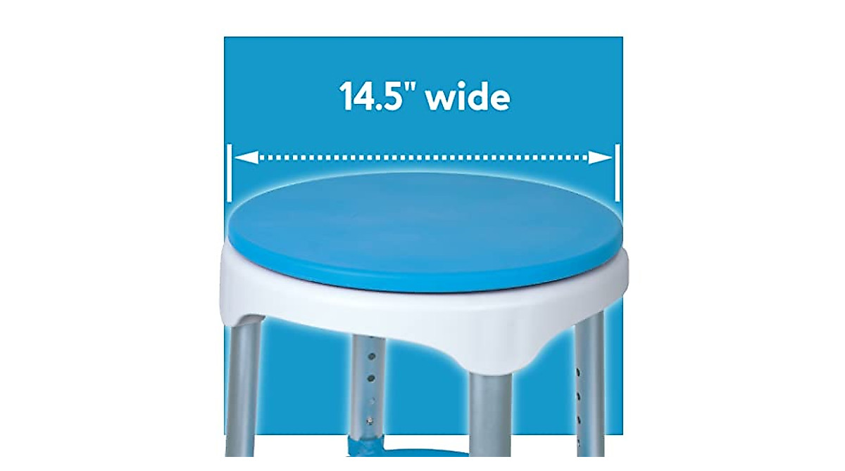 Carex Easy Swivel Bath Stool and Bathtub Stool - Shower Stool ...