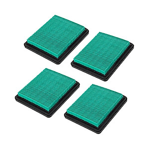 Jaruika 17211-ZL8-023 Air Filter Lawn Mower Air Cleaner Fit for Honda GX100 GCV135 GCV190 GC190 Engine, Fit for Husqvarna 7021p, Fit for Craftsman Troy-Bilt Push Lawn Mower Tiller Air Cleaner(4 Pack)