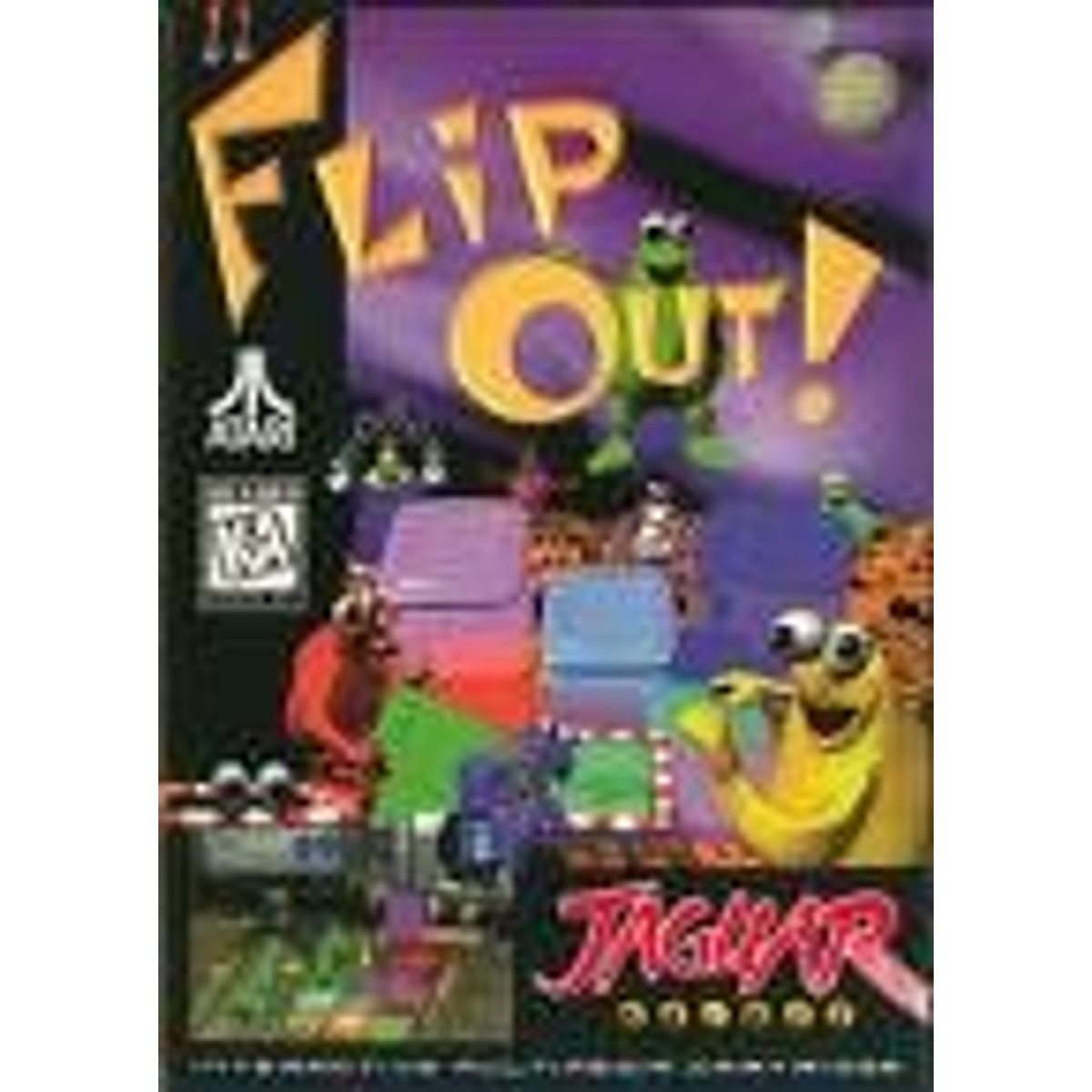 Flip Out Atari Jaguar 64 Bit