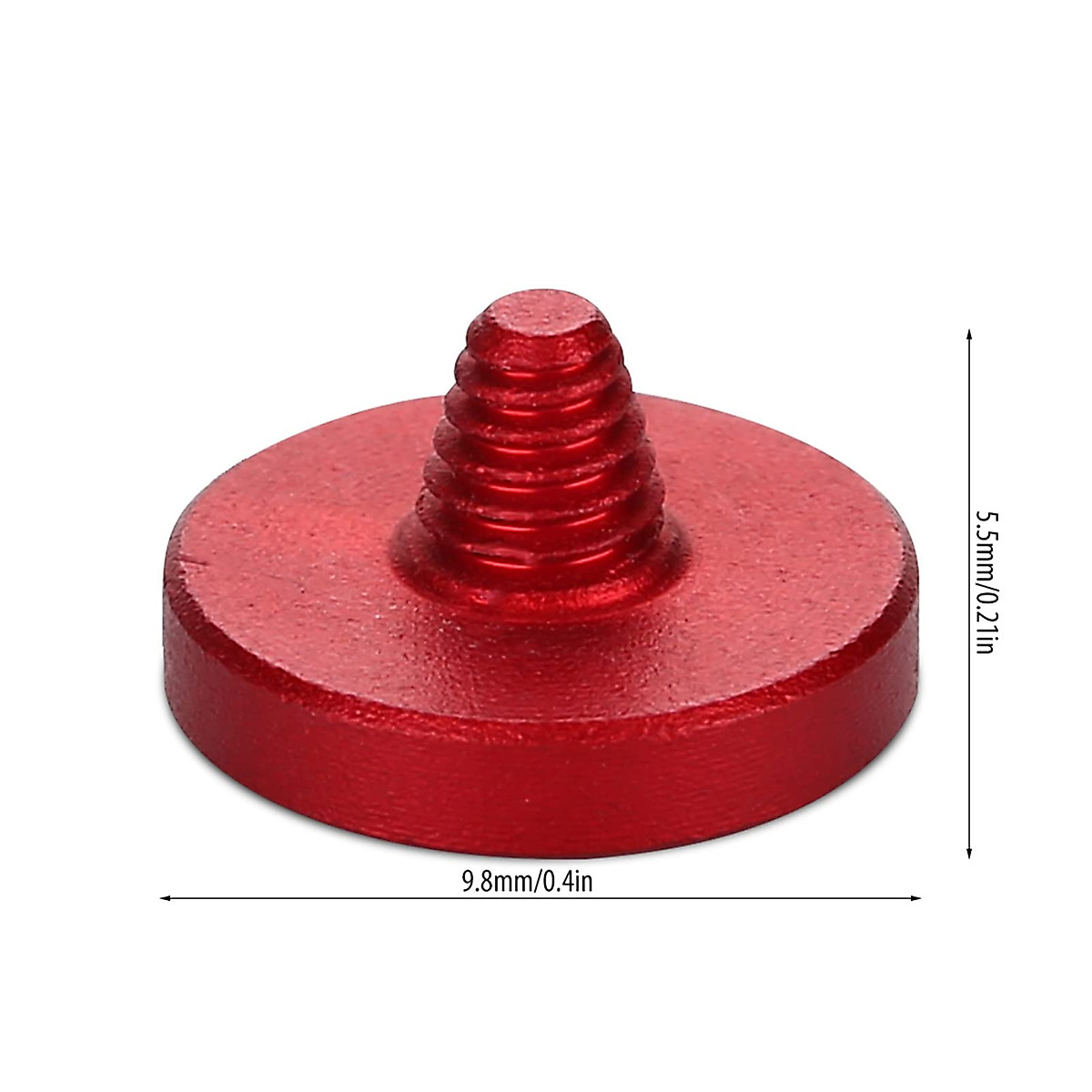 4Pcs Soft Metal Shutter Release Button, Compatible for Fujifilm X100 X100S X10 X20