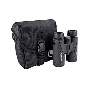 Celestron TrailSeeker 8x42 ED Binoculars - Compact Birdwatching Binoculars with ED Objective Lenses, Broadband Multi-Coated Optics, BaK4 Roof Prism