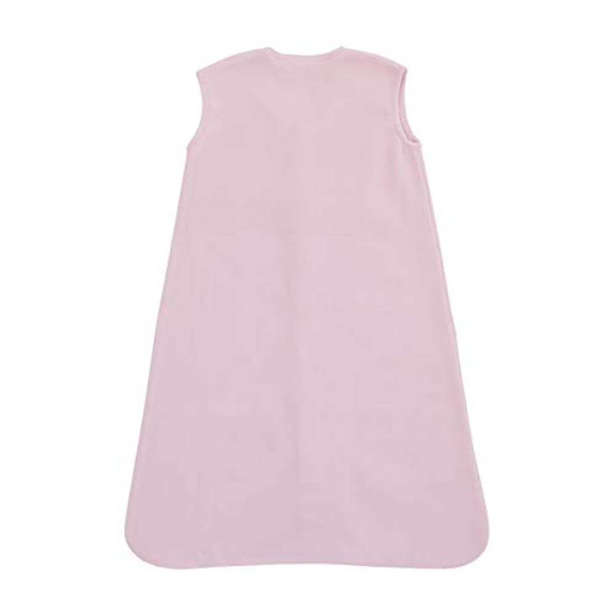 Sumersault - Pink Blanket with Cloud "Little Sleepy Head" Embroidery - 100% Microfleece Wearable Blanket for Babies 14-22 Lbs. | Swaddle Blanket, Medium