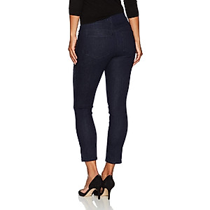 NYDJ Women's Petite Size Alina Pull On Ankle Jeans, Rinse, 10P