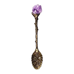 ideayard Witchcraft Spoon Retro with Crystal 1 Pcs for Gift