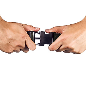 EARTHLITE Massage Bottle Double Holster Kit - Incl. 2 Bottles, Heavy Duty Strap, Adjustable for Massage Oil & Massage Lotion (2x 8oz)