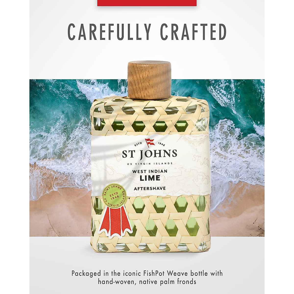 St Johns West Indian Lime Aftershave Lotion 8 Oz Splash. Fresh Lime Scent for Men. Cool and Refreshing Aftershave Lotion. One of our Best Aftershaves for 70 years.
