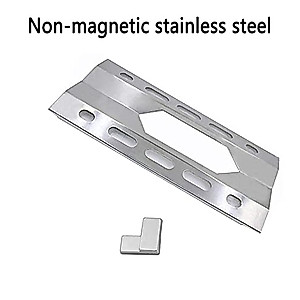 SN1281(3-Pack) SA0801 (3-Pack) 17 5/16" Stainless Steel Heat Plate and Burner Replacement for Costco Kirkland 720-0108, Nexgrill 720-0011, 720-0047-U Gas Grills