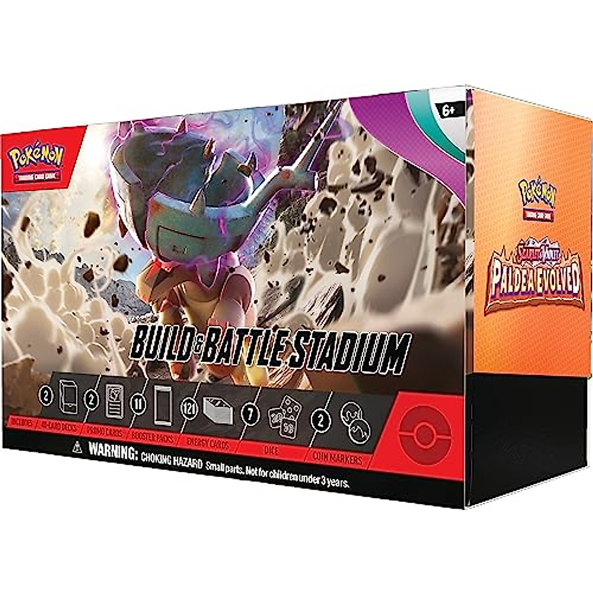Pokemon TCG: Scarlet & Violet - Paldea Evolved Build & Battle Stadium …