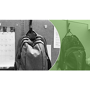 Modtek High Strength Cubicle Wall Hook (Modern Wall Hook 1 Pack)