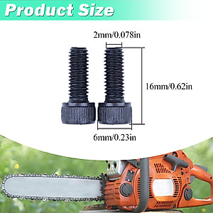 Adefol Muffler Screw Set for Husqvarna 435 440 445 450 3120 XP 455 460 461#725536855