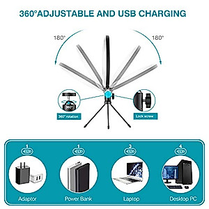 10" Selfie Ring Light with Tripod Stand & Phone Holder, Dimmable Desk LED Makeup Ring Light for Live Streaming/Zoom Meetings/YouTube Video/Vlog, Compatible with Smart Phones