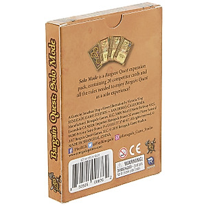 Renegade Game Studios Bargain Quest Solo Mode Expansion Game for Played Aged 8 & Up