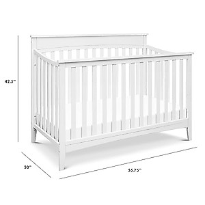 DaVinci Grove 4-in-1 Convertible Crib in White, Greenguard Gold Certified