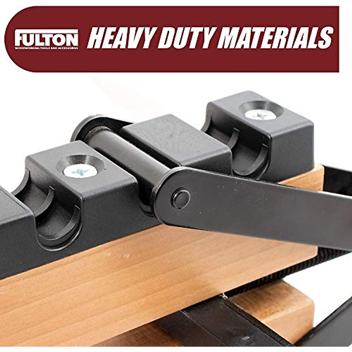 Peachtree Woodworking Supply 2 Pack of 4 Way Pressure Clamps For Clamping Panels - Using Pressure From All Four Directions. Ideal For Woodworkers and Cabinet and Furniture Makers