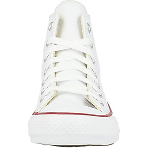 Converse Chuck Taylor All Star Leather High Top Sneaker, white, 9.5 Women/7.5 Men