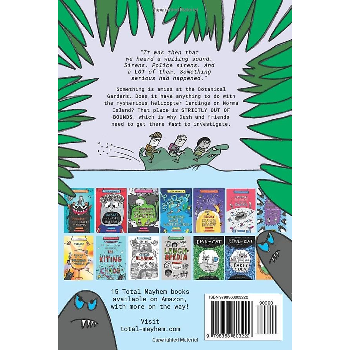 Sunday: Dash Candoo and the Forbidden Island (More Total Mayhem)