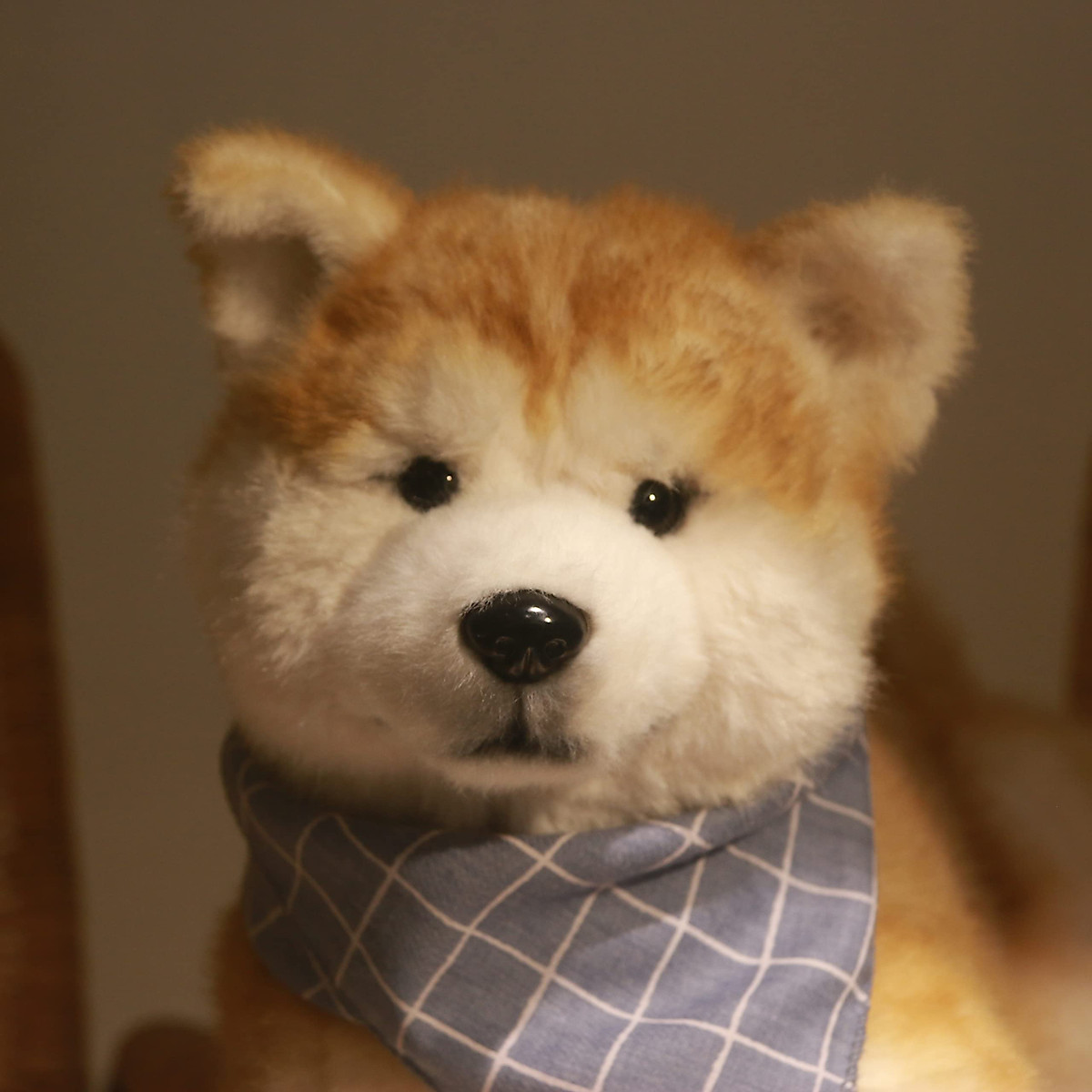 Chongker Dog Stuffed Animals Shiba Inu Dog Plush - Handmade Realistic Dog Toy,Cuddly Plush Puppy Companion Pet