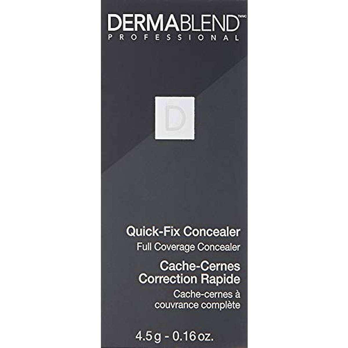 Dermablend Quick Fix Full Coverage Cream Concealer Stick , Fast & Easy Pecision Coverage with all day Hydration, Multi-tasking concealer for Dark Circles, Acne, and Scars