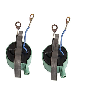 RANSOTO Ignition Coil Replace 582995 584477 580416 18-5181D Compatible with 1970-1990 OMC Johnson Evinrude Outboard 1.5HP-40HP 2pcs
