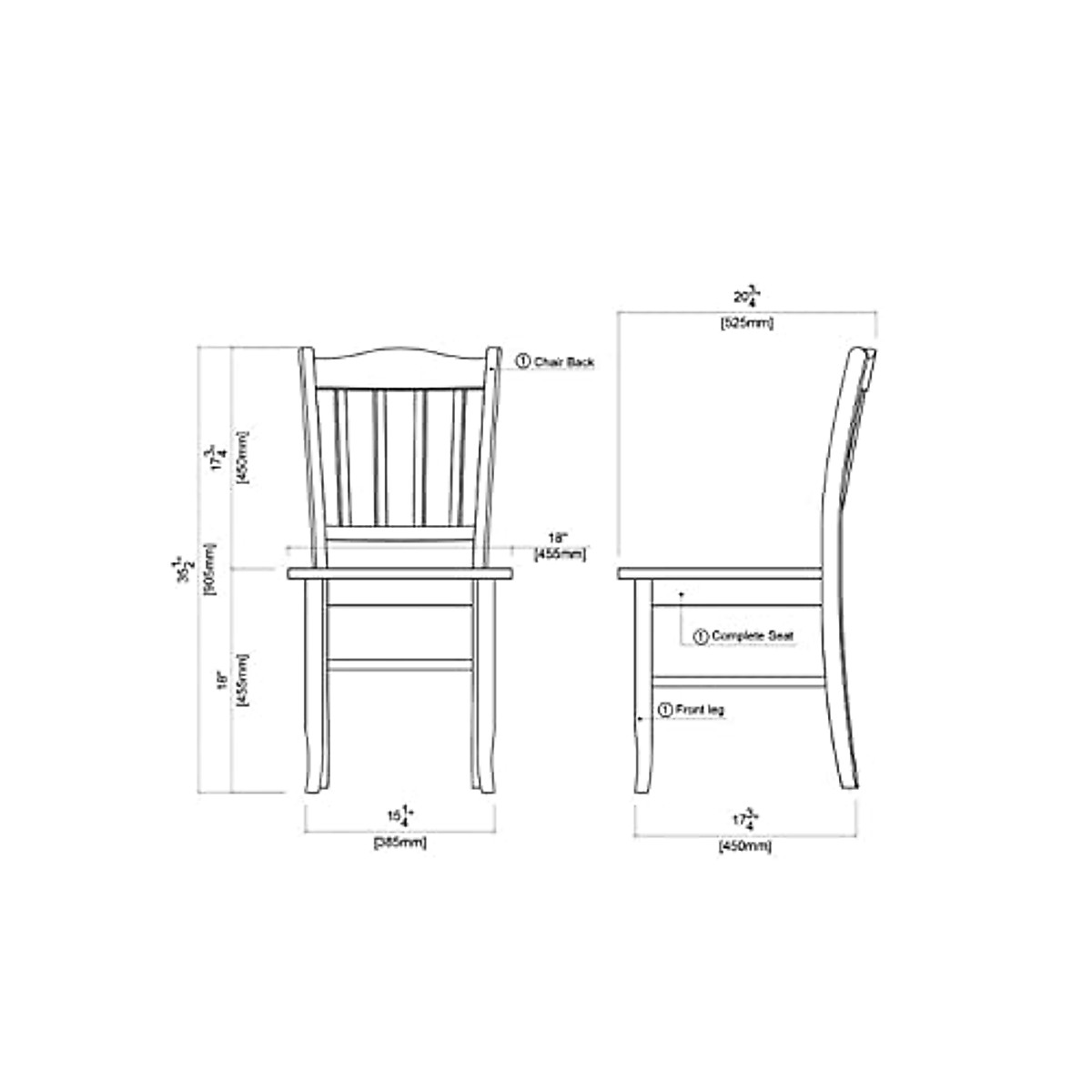 Colorado Dining Chairs – Set of 2