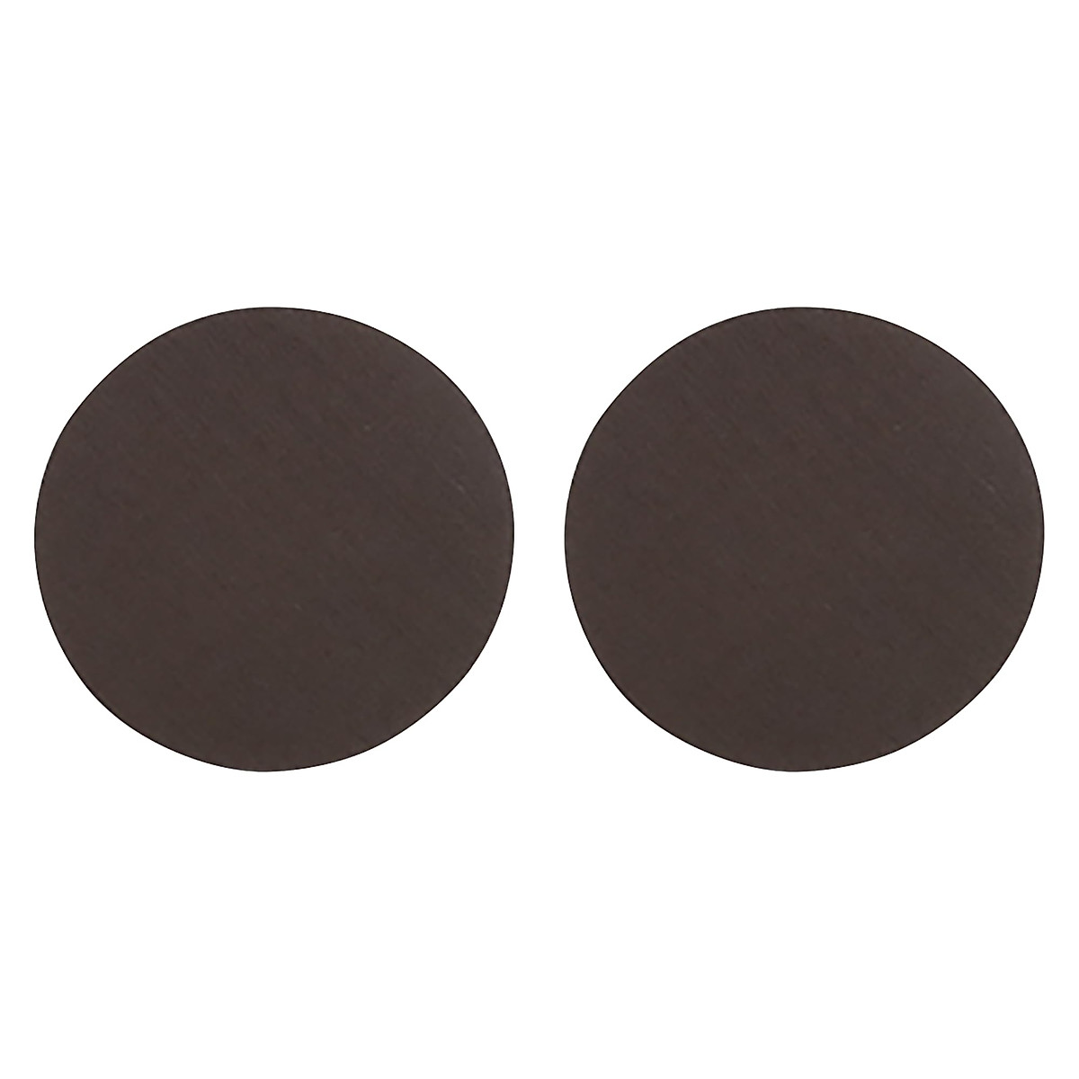 Kiven Led Light Cover,Light Blocking Stickers, 3.5in in Dia,Dark Brown Fabric, LED Light Dimming Sticker for Recessed Light/Can Light, LED Spotlight, Ceiling Light, Downlight