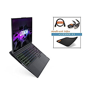 Lenovo Legion 5 Pro Gen 6 AMD Gaming Laptop, 16.0" QHD IPS 165Hz, Ryzen 7 5800H, GeForce RTX 3070 8GB, TGP 140W, Win 10 Home (32GB RAM | 2TB PCIE SSD)